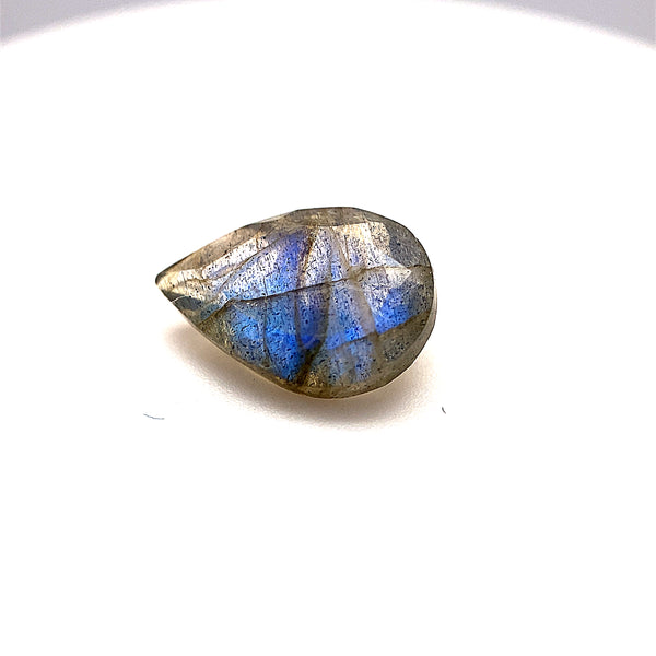 Labradorite pear cut 10x7mm gemstone. | Gemstones Brazil