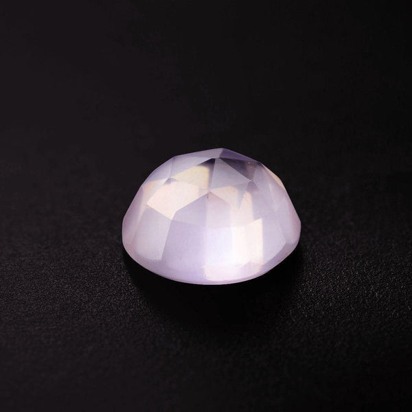 rose quartz round rose-cut cut cabochon 5mm gemstone | Gemstones Brazil
